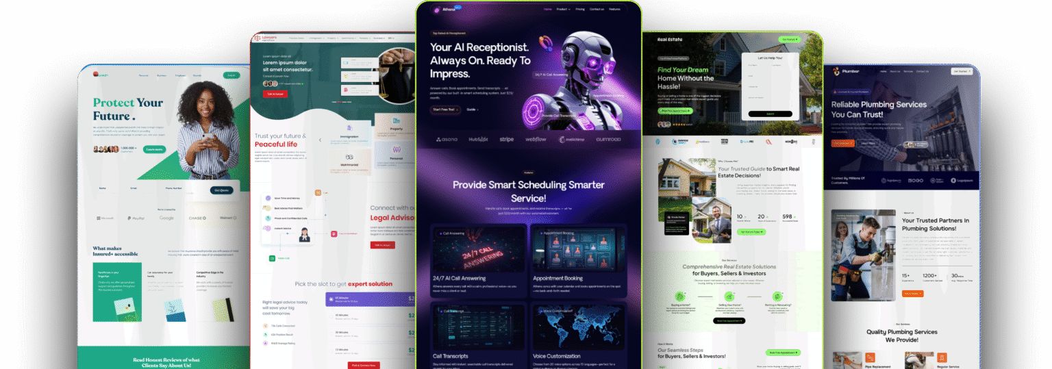 GoHighLevel Funnel Templates 2026 - Funnelsflex.io